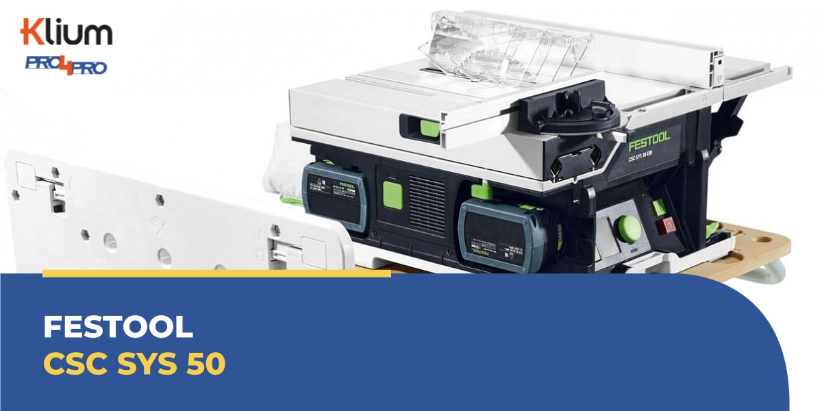 Discover Festool's new cordless table saw
